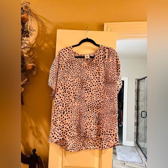 CAbi | Tops | Cabi Seaside Top Pink Panther | Poshmark